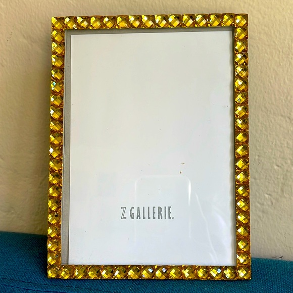 Z Gallerie | Accents | Z Gallerie Yellow Gemstone Picture Frame | Poshmark